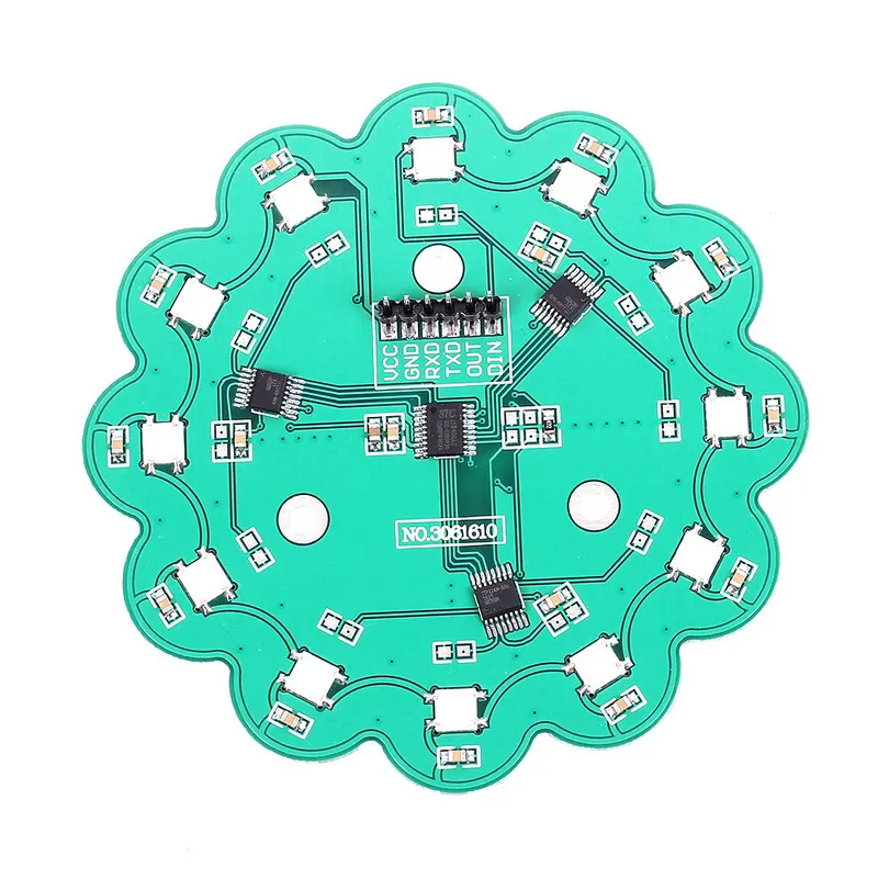 Monday Kids Capacitive Touch Button RGB Full Color LED Flow Lamp Module ...