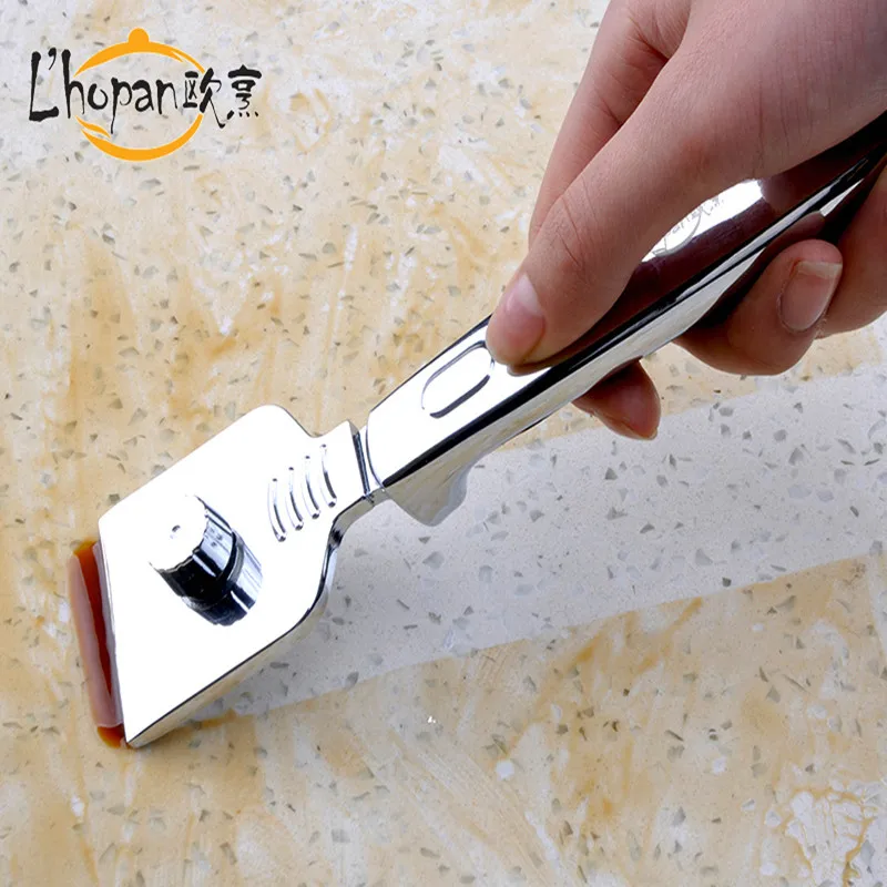 New ice scraper stainless steel blade zinc alloy handle kitchen ...
