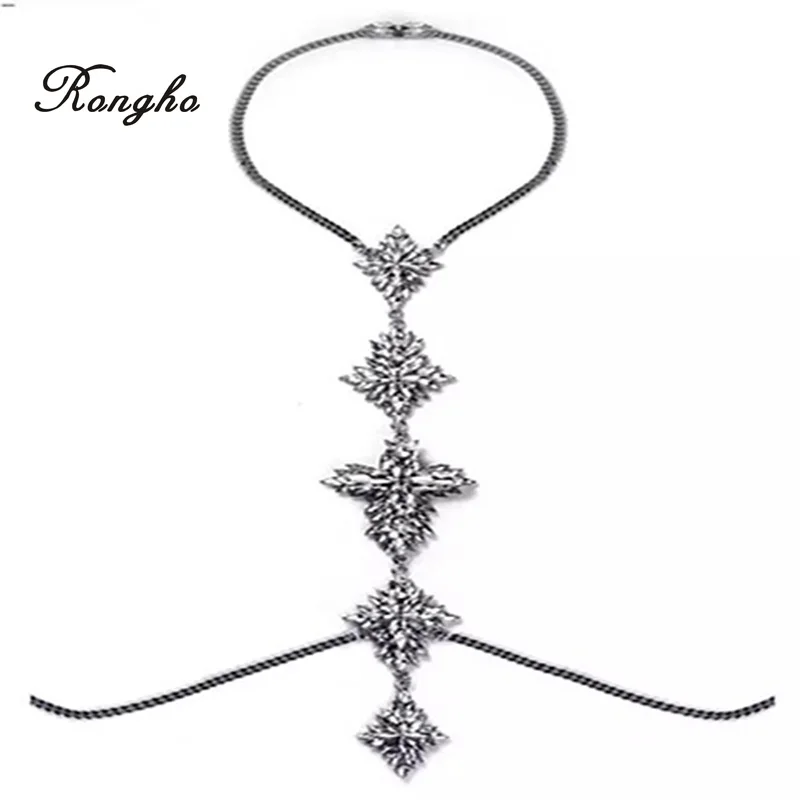 Fashion Sexy Crystal Night Club Party Bikini Beach Body Chain Jewelry