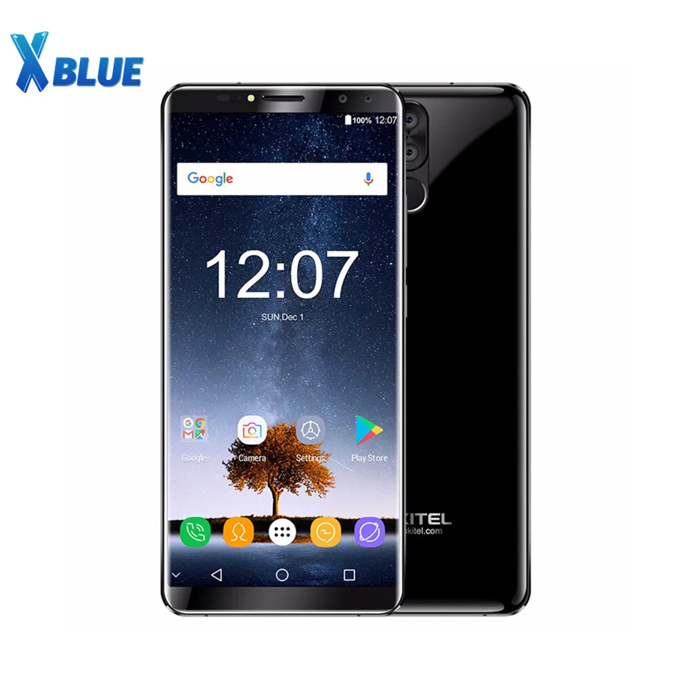Face ID 21.0MP 6300 mah OUKITEL K6 4g LTE Smartphones 6.0 ''Android 7.1 ...