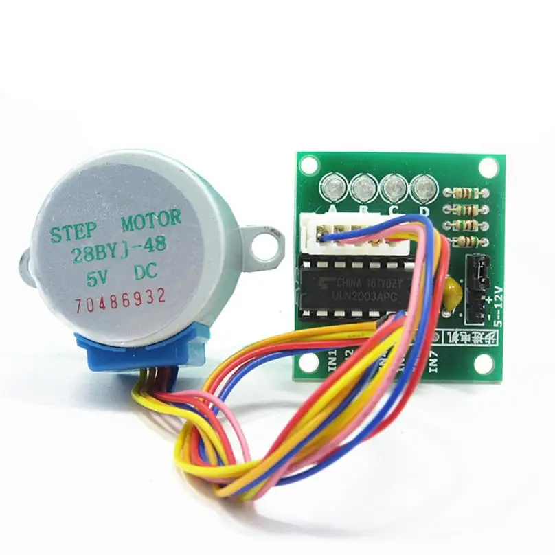 Good Application 5V ULN2003 28BYJ 48 4 Phase Stepper Motor Adapter with ...
