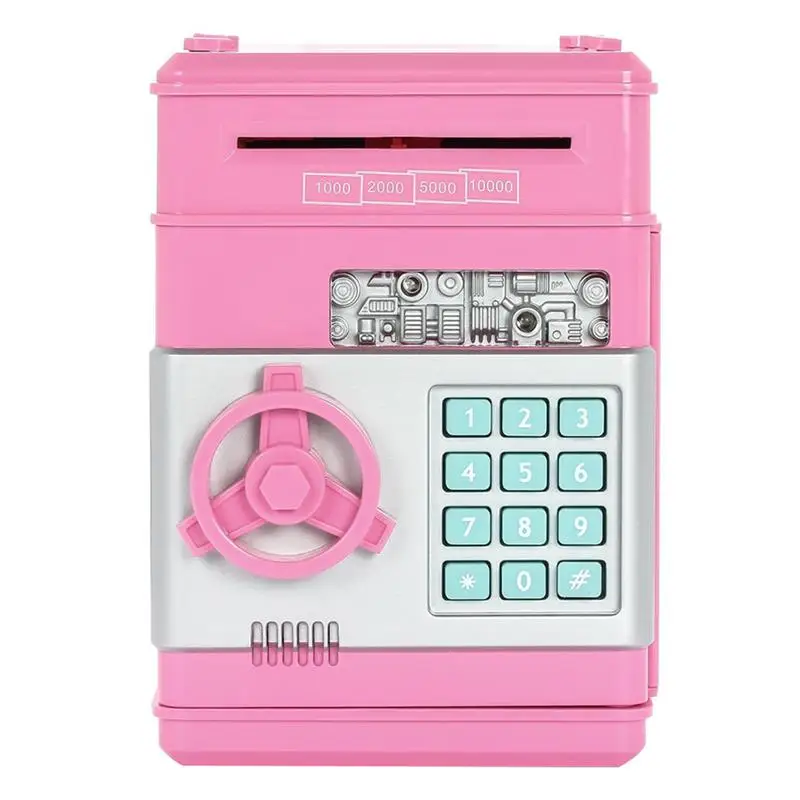 Children's Money Saving Bank Deposit Box Intelligent Voice Mini Safe ...
