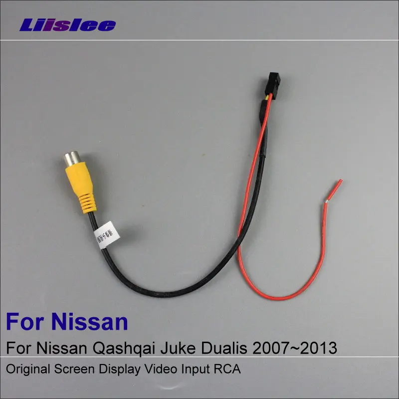Original Display Input RCA Wire For Nissan Qashqai Juke Dualis 2007 ...