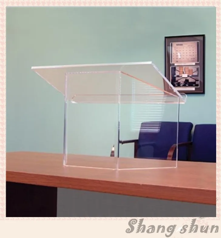 Modern design acrylic lectern, pulpits for churche church pedestal ...