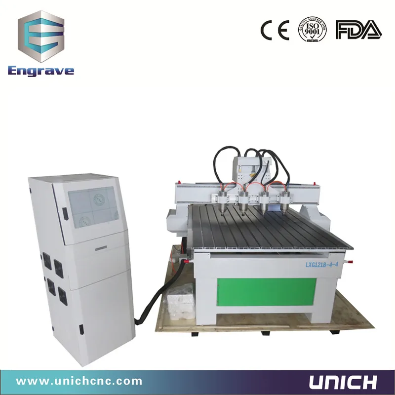 1200*1800mm cnc router engraving machine/4 axis engraving machine/cnc ...