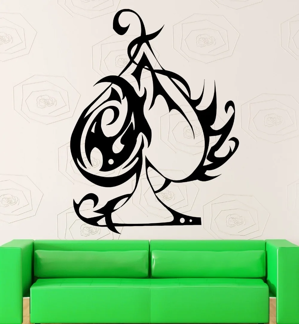 Poker Wall Stickers Cards Gambling Ace Casino Vinyl Decal|decal paper ...