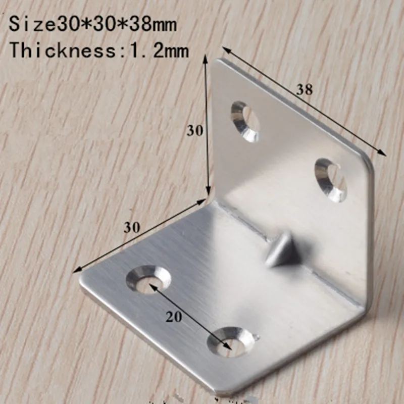 30 38mm Stainless Steel Angle Code Quartet Connector Right Angle