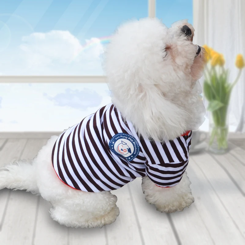 Bigeyedog жилет для больших собак полосатая рубашка Летняя Одежда Для ...