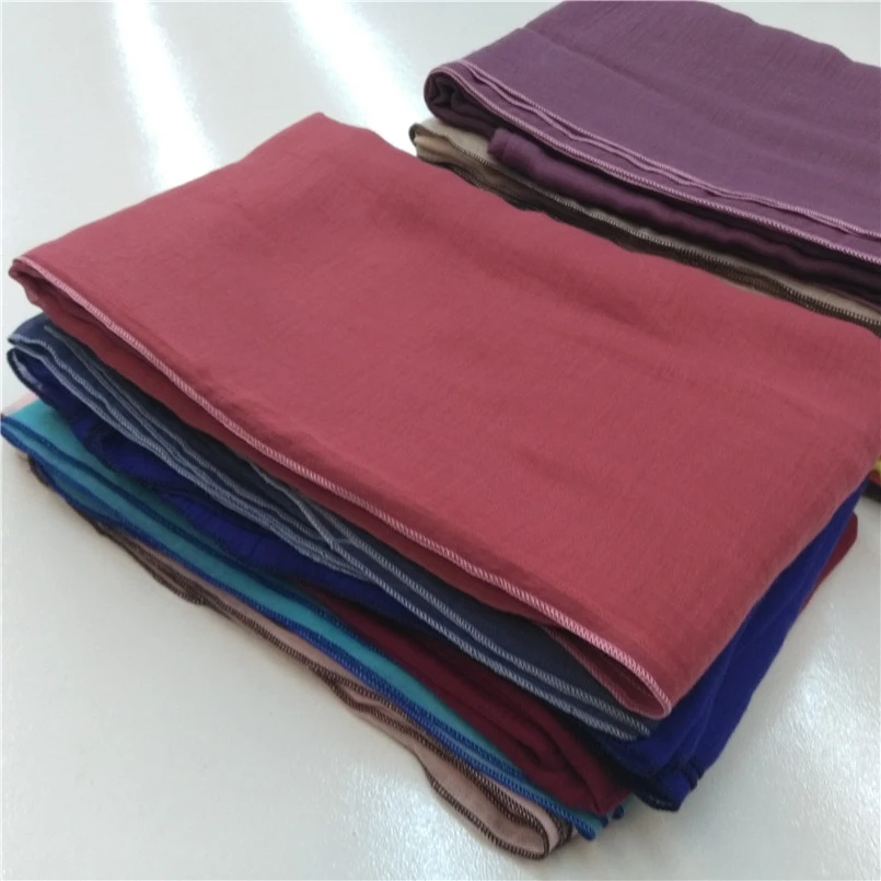 Lucekmar Fashion Polos Ukuran Syal Panjang Wanita Modal Musim Dingin ...