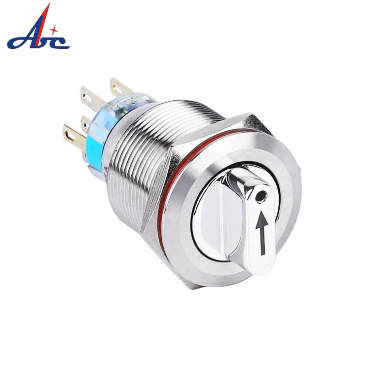 22mm Self-locking Selector Actuator 2position/3position Switch 1no1nc ...