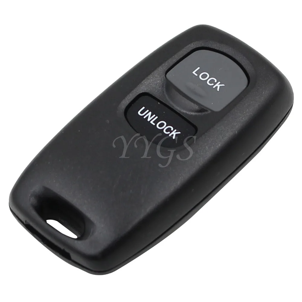 New 2 Buttons Transmitter Car Key Case For Mazda 2 3 6 323 626 ...