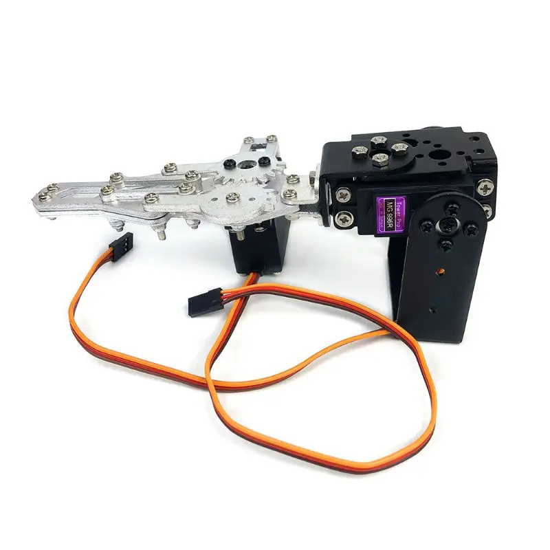 2 DOF Aluminium Robot Arm Clamp Claw Mount Kit For Robotic Manipulator ...