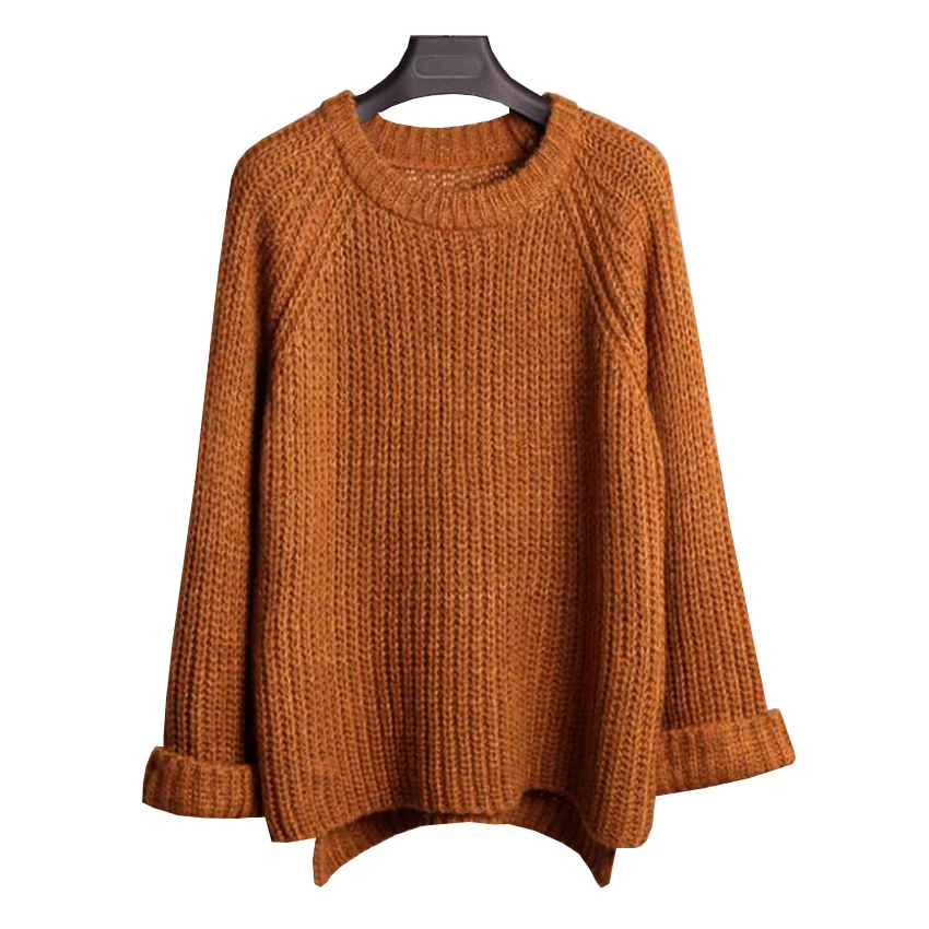 Autumn Winter Women Sweater New Warm Thick Knitted Pullovers Female ...