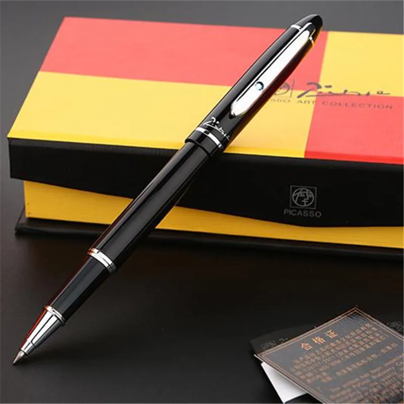 1pc/lot Picasso 608 Roller Ball Pen Pimio Picasso Pens Black Color ...