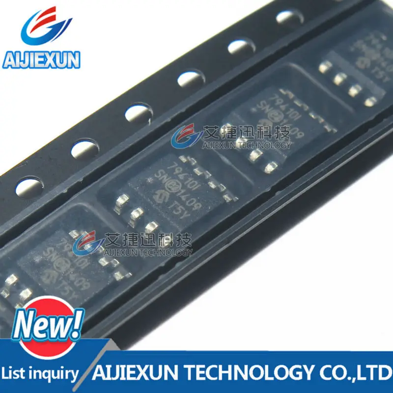 10 pcs MCP79410 I/sn 79410i SOIC 8 실시간 시계 재고 있음 100% 신규 및 원본|clock|clock timeclock original ...