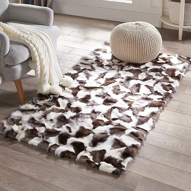 Aliexpress.com : Buy 100% genuine Finland fox fur carpet 100*175cm ...