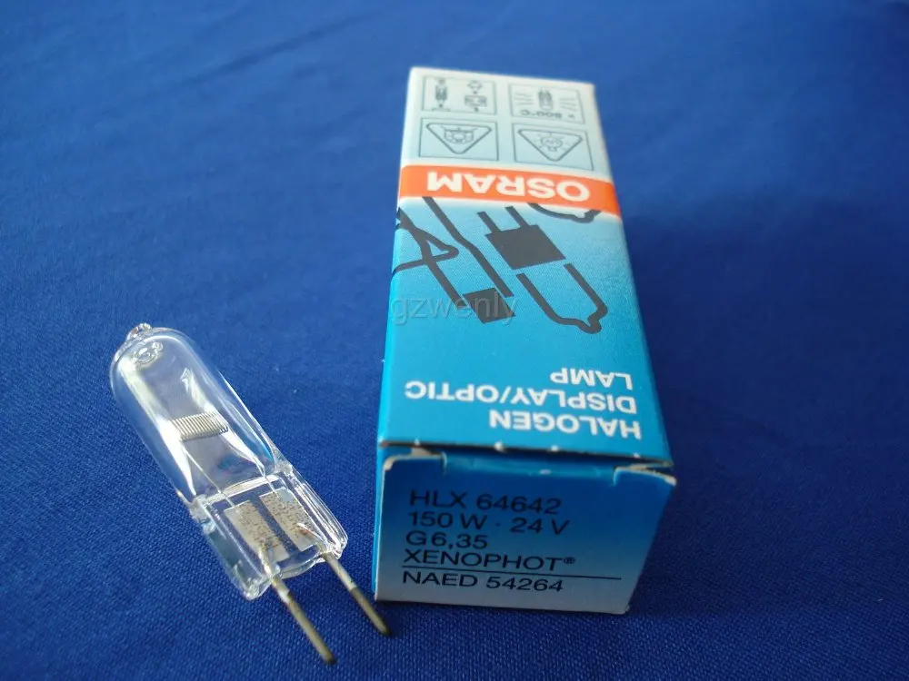 OSRAM 24V 150W HLX 64642 NAED 54264 martin DRAEGER shadowless light ...