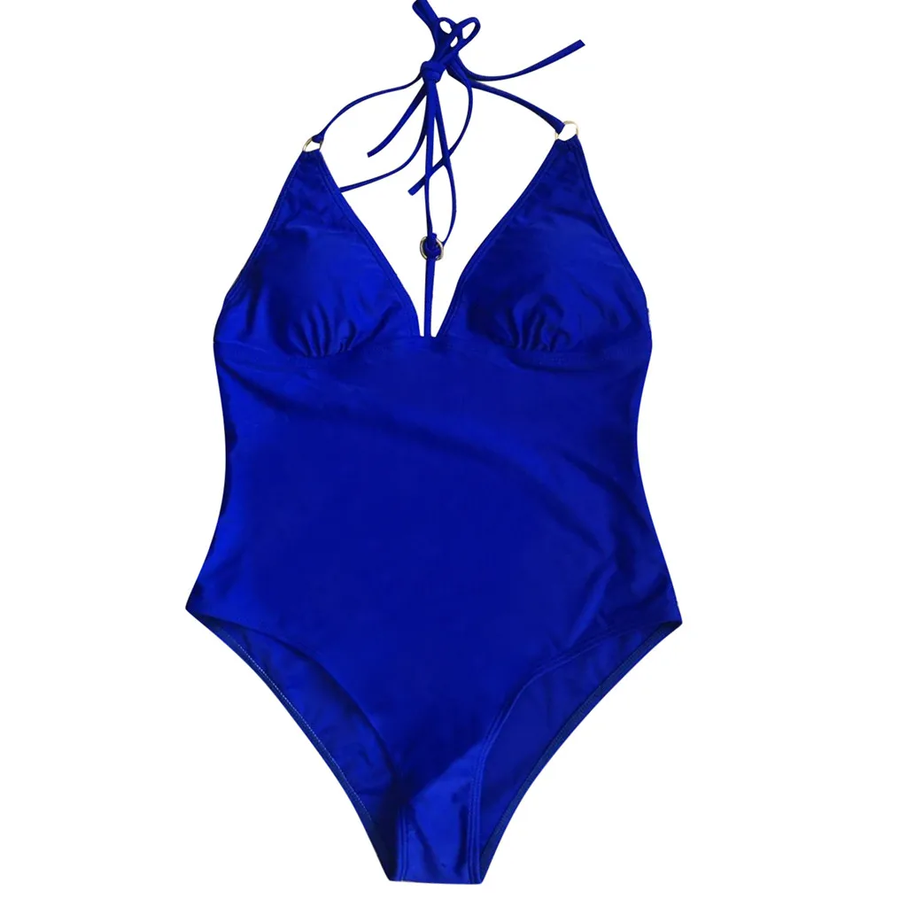 2019 Fashion Summer Swimsuit Women Push Up Bandage Padded One Piece ...