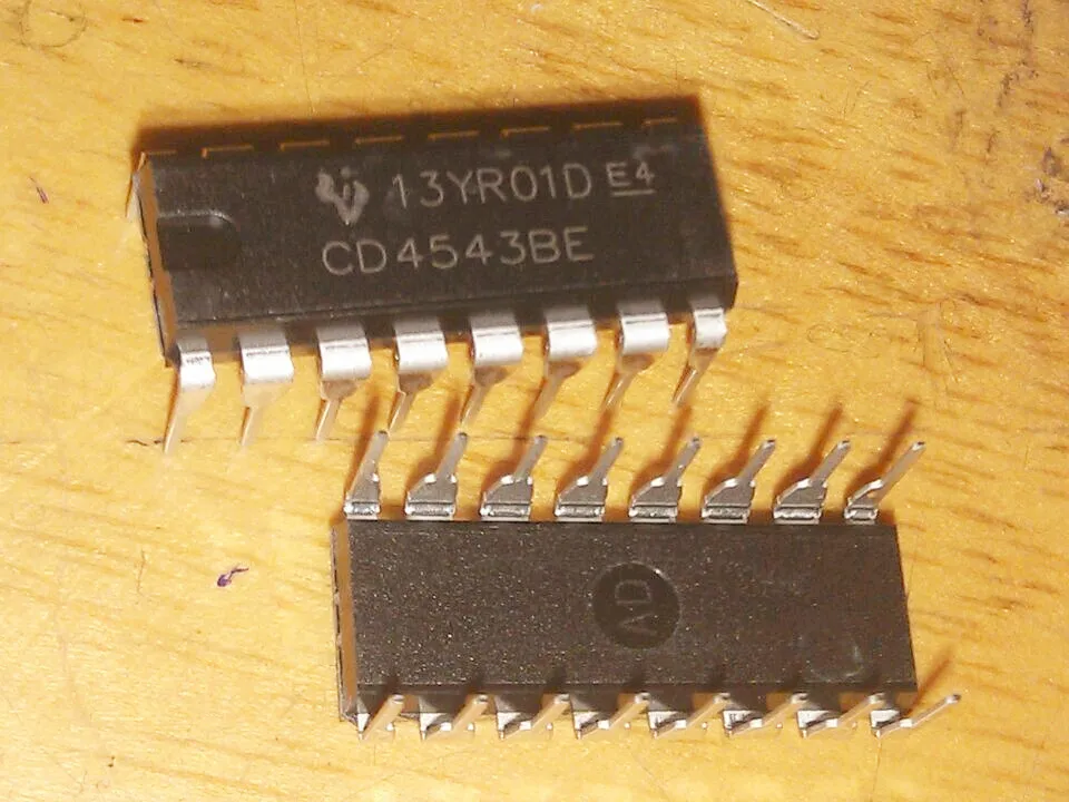 10PCS CD4543 CD4543BE DIP 16 line LCD decoder drive New spot Quality Assurance|assurance ...