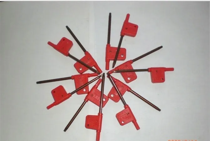 High Quality S2 Red Flag Plate Spanner Plum Blossom Star Hex Key Nc ...