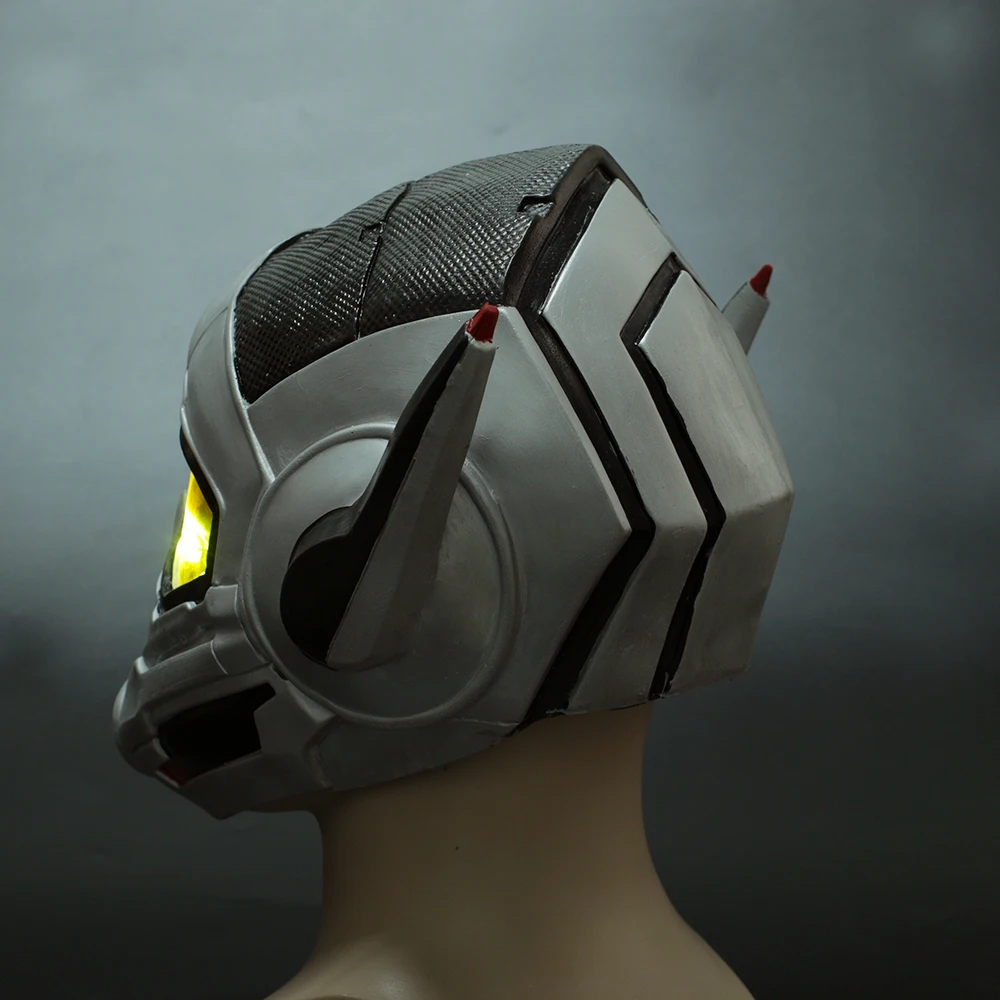 2018 Movie Antman 2 Antman And The Wasp Helmet Led Mask Latex Cosplay ...