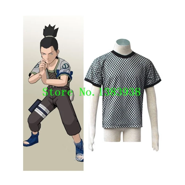 Naruto Shikamaru Fishnet Cosplay Costume(Men's)|cosplay cloak|cosplay ...