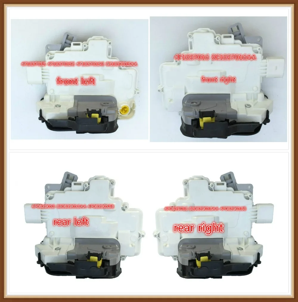Free Shipping Door Lock Actuator Latch Central Mechanism for Audi A3 A6 ...