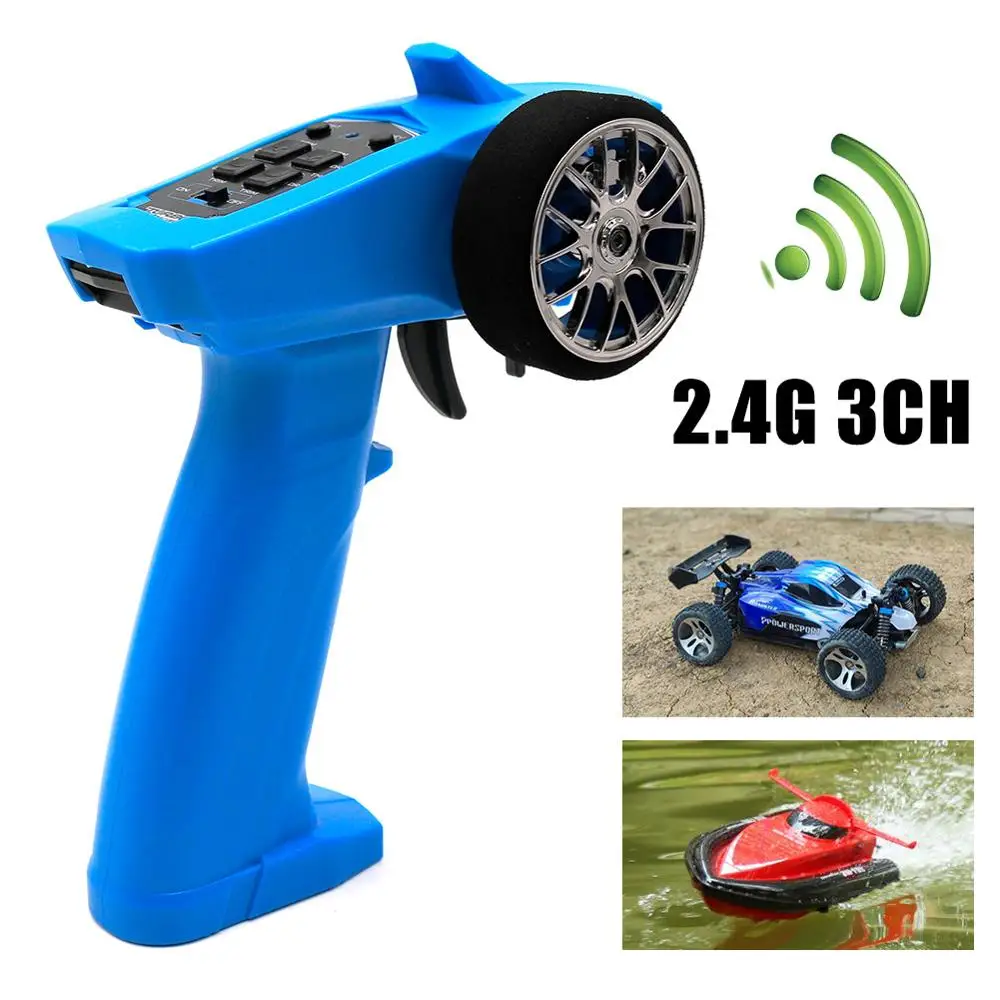 2.4ghz 3ch Digital Radio Remote Control Transmitter + Receiver For Rc ...