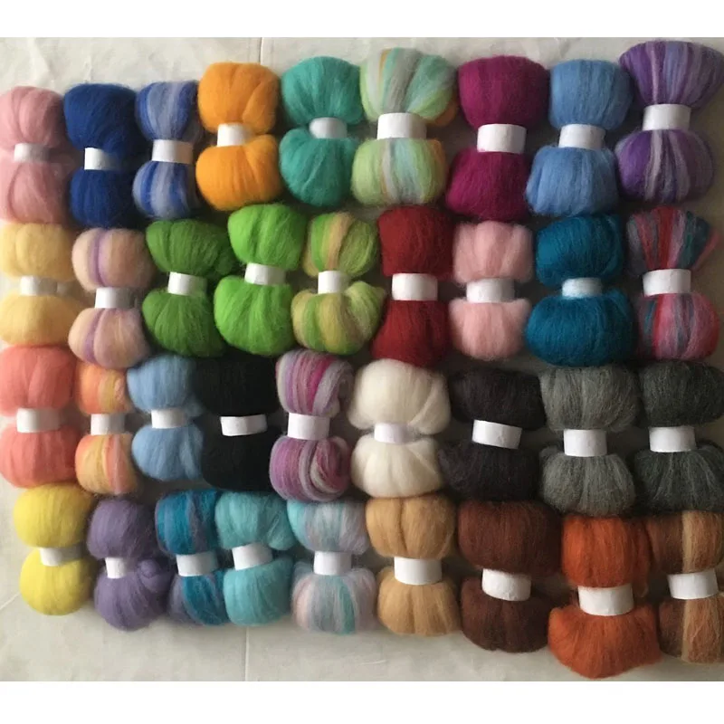 WFPFBEC diy 70S HOME HAND wool for needle felting doll eyes nose mat ...