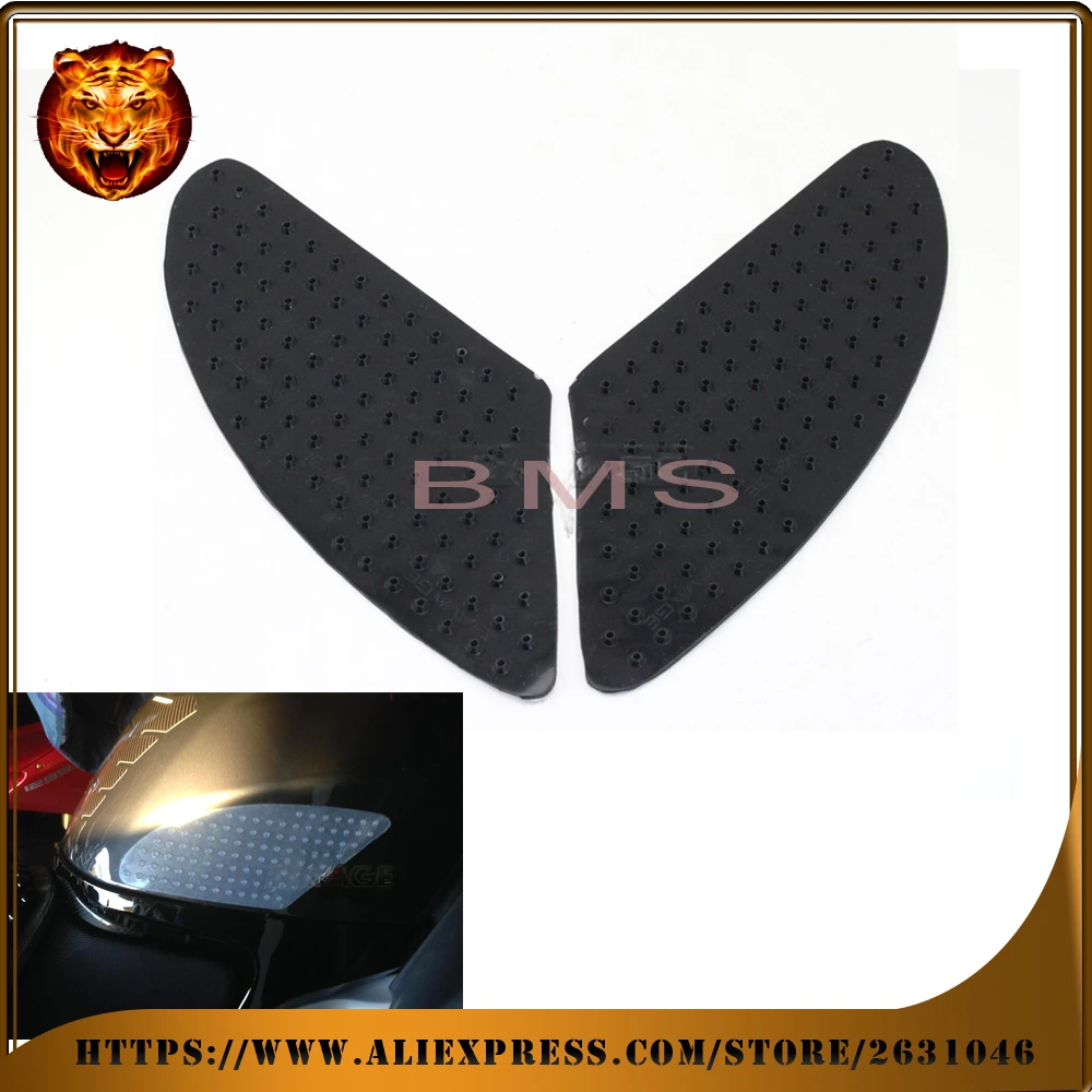 Motorcycle Tank Traction Pad Protector sticker Side Gas Knee Grip Anti ...