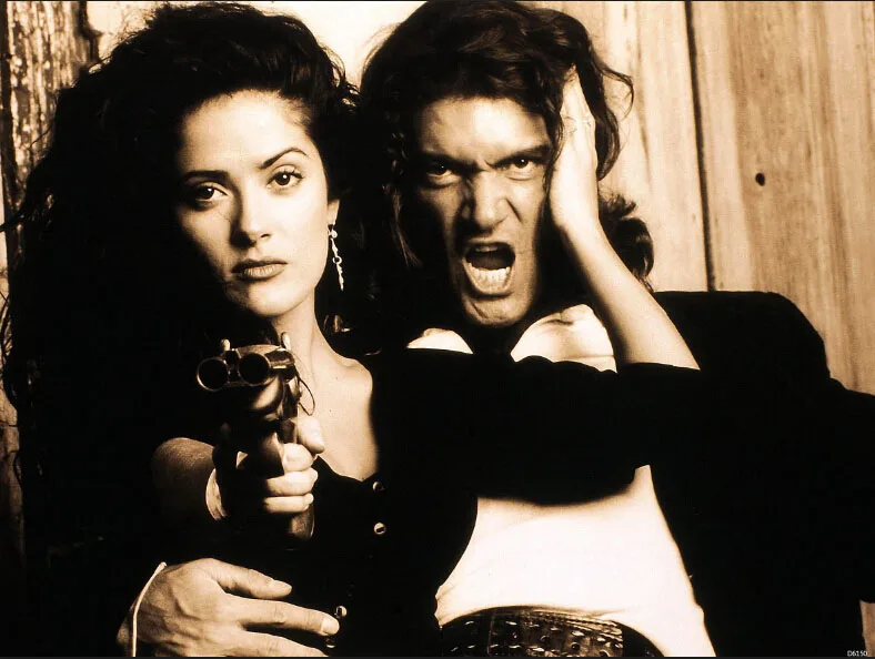 El Mariachi Desperado Antonio Banderas Salma Hayek Movie Art Enorme ...