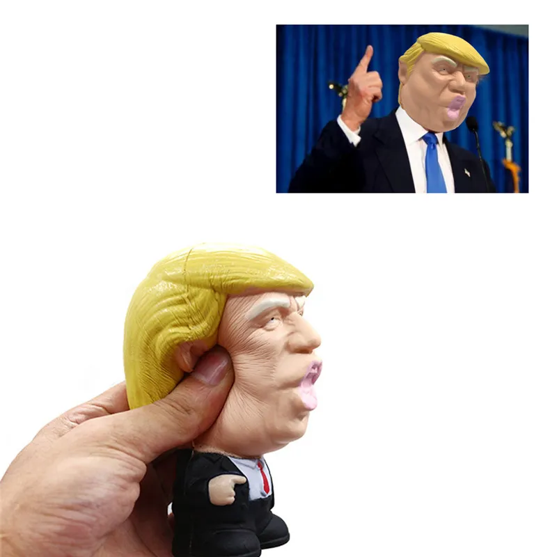 Anti Stress Ball Novelty Donald Trump Squeeze Toy Jumbo Toy Cool ...