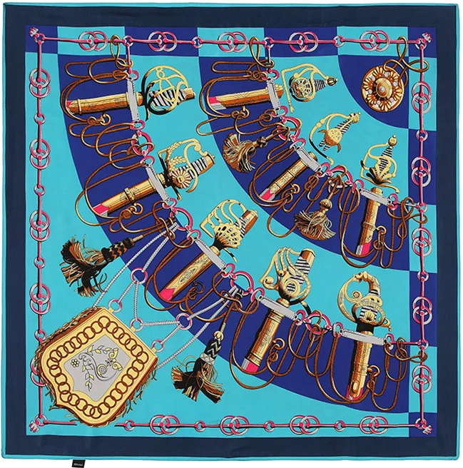 2015 NEW Design And Color Is Never Outdated Saber Saddle Pattern Silk ...