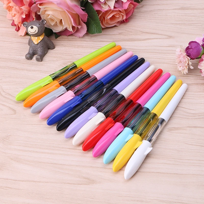 New 0.5mm Creative Shark Cap Gel Pen Fine Nib Ink Maker Smooth Writing ...