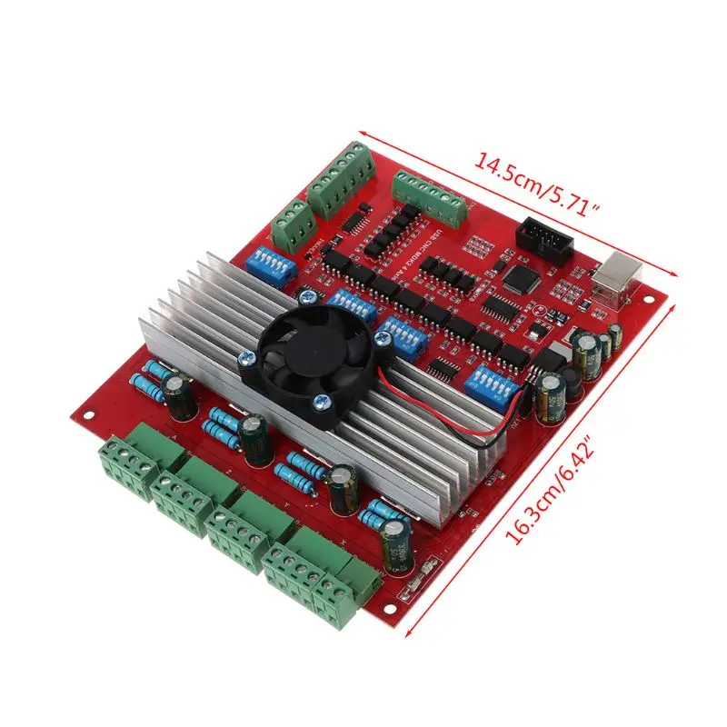 MACH3 CNC USB 100Khz Breakout Board 4 Axis Interface Driver Motion ...