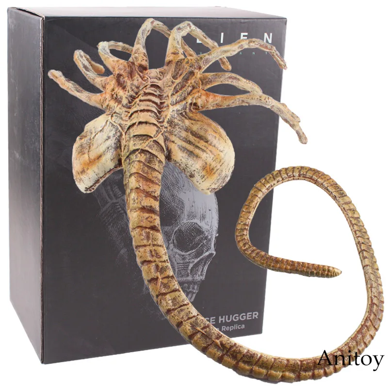 Alien VS Predator Alien Facehugger Figure Real Life Size Alien Vs ...