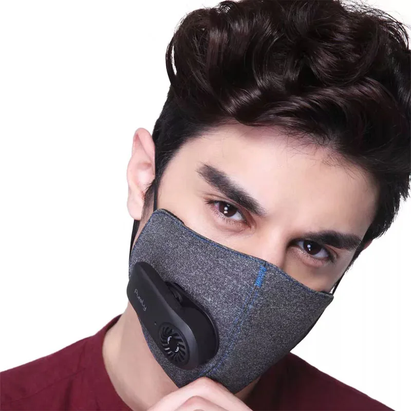Original Xiaomi Purely Anti-Pollution Air Mask with Smart PM2.5 550mAh ...