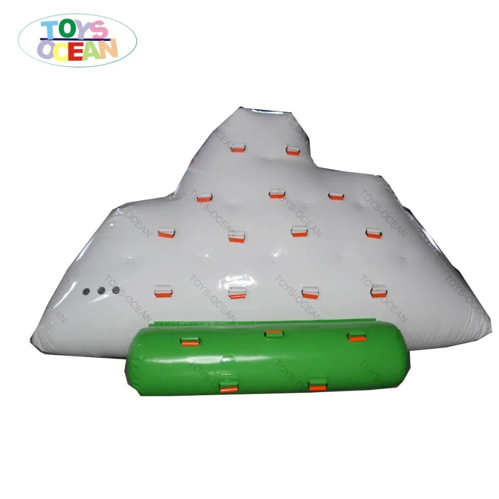 Floating Inflatable Water Iceberg For Climbing Slide, Inflatable Water ...