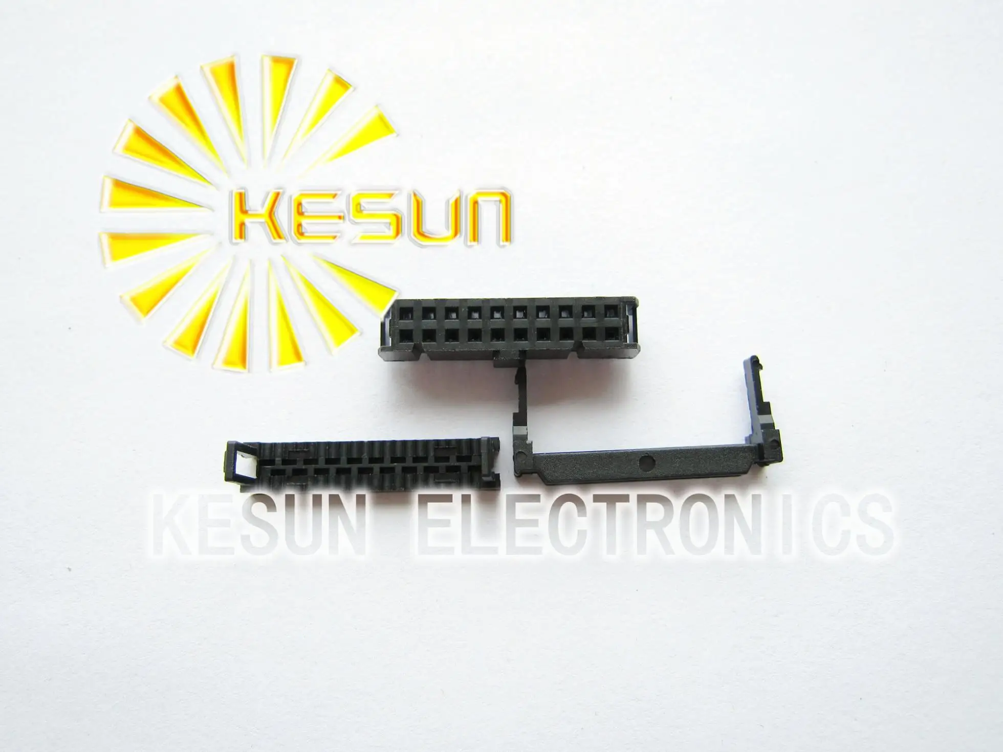 100PCS/LOT FC 20P 2x10P 2.54mm 20P IDC Socket With Strain Relief , ISP ...