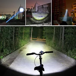 Cool Bicycle Light 7 Watt 2000 Lumens 3 Mode CREE Q5 LED Bike Light Front Torch Waterproof ...