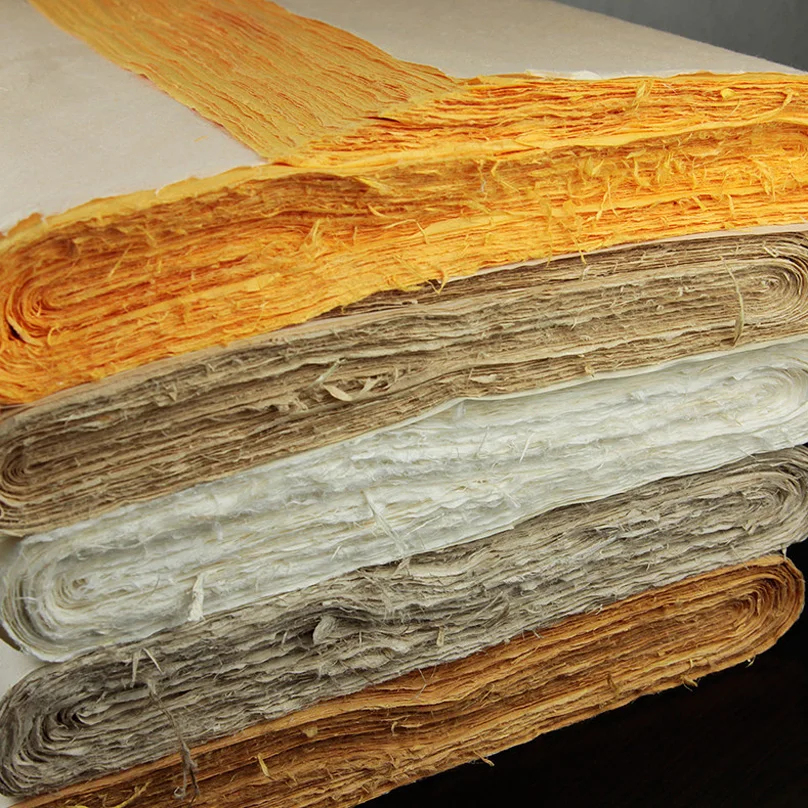 Chinese colore paper Yunlong rice Paper Artist Canvas declared long ...