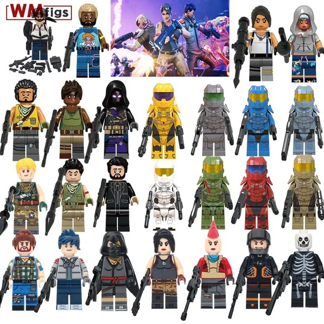 Aliexpress.com : Buy 25PCS/set Battle Royale Legoings Fortnight Halo ...
