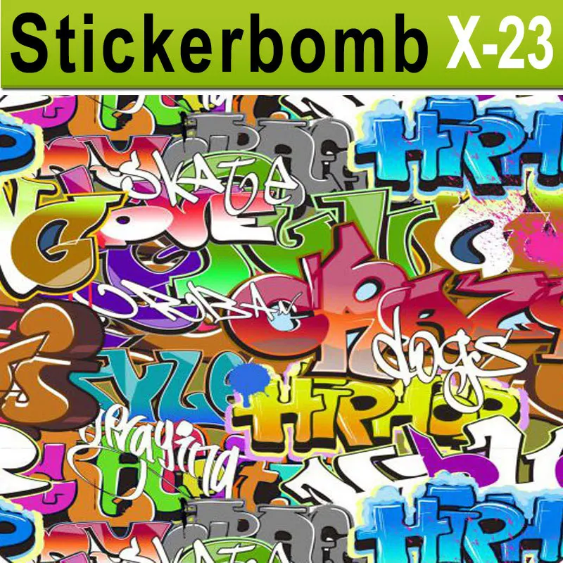 Graffiti Bombing Letters