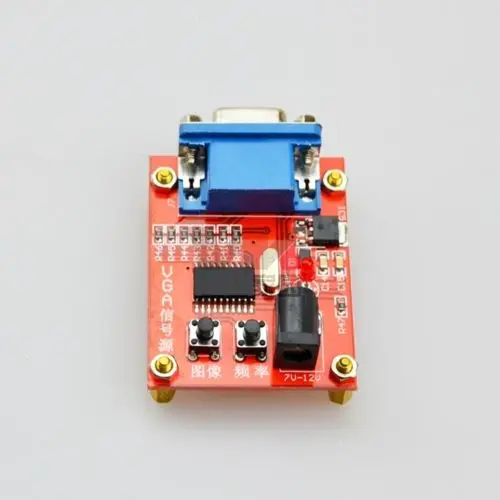 1PC VGA Signal Generator LCD Display Tester 7V 12V Power eingang|input ...