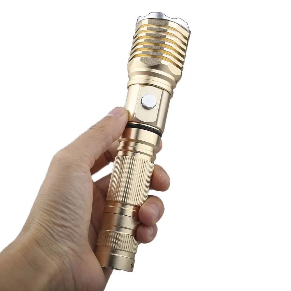 C36 Gold Sky Wolf Eye LED Lamp Mini Flashlight Compact Long Range ...