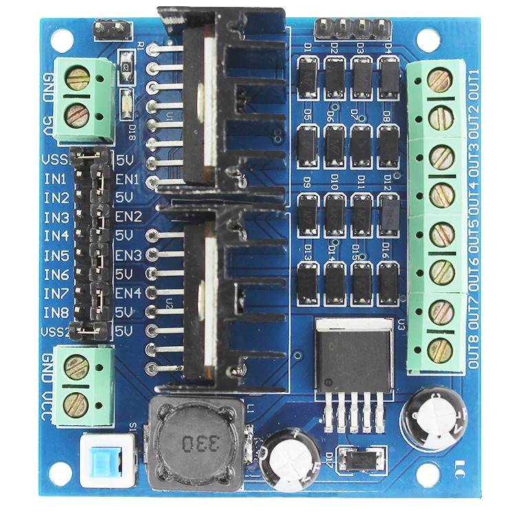 L298N-motor-drive-module-4-channel-motor-drive-intelligent-car-drive ...