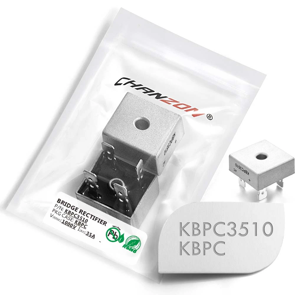 2 Pcs Kbpc3510 Bridge Rectifier Diode 35a 1000v Kbpc 3510 Single Phase ...
