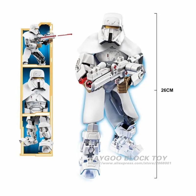 327 3 Star Series Space Wars RANGE TROOPER Figure Building Block Set ...