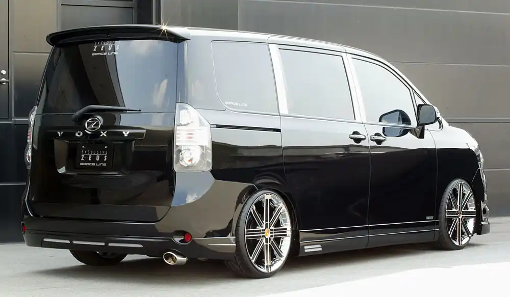 FRP Body Kit For Toyota Voxy ZRR R70 2007.06 2010.03 MSZ Style Front ...