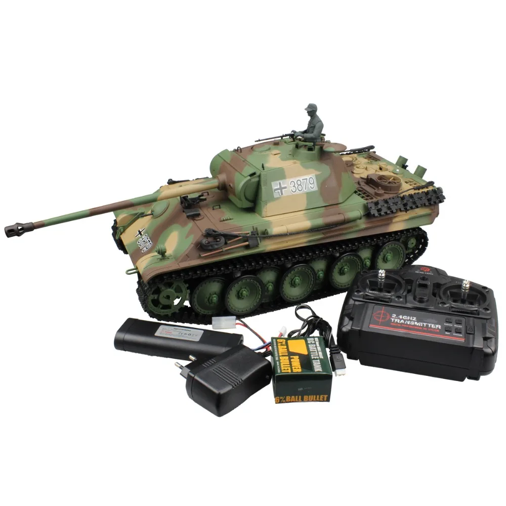 2.4G 1/16 German Army Panther Type G Battle Tank Shooting Smoking ... 2.4G 1/16 German Army Panther Type G Battle Tank Shooting Smoking ...